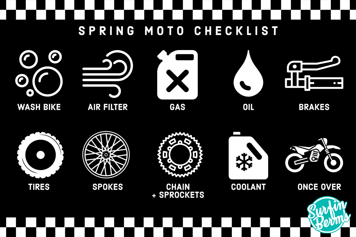 Spring Moto Checklist – SurfinBerms
